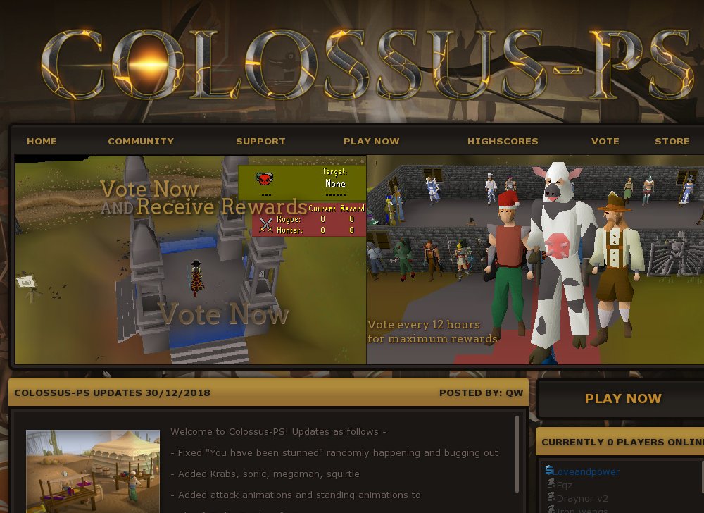 Moparscape - OSRS Server - 300 Online - RSPS List - RuneScape Private ...