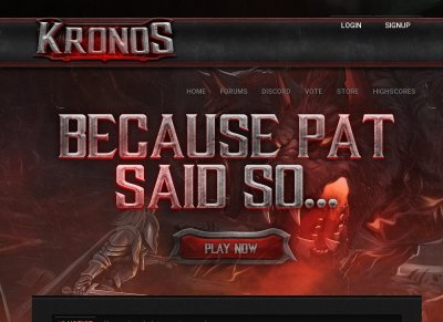 Kronos - RSPS List - RuneScape Private Servers