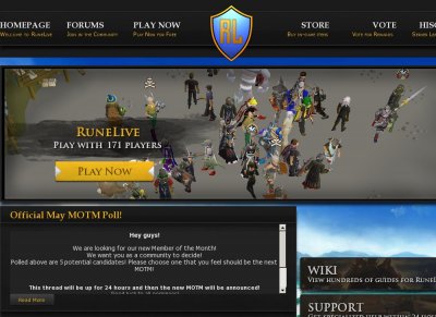 ♛RuneLive - Original & Realistic RS Gameplay - RSPS List
