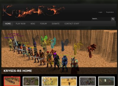 Krysis-Rs - RSPS List - RuneScape Private Servers