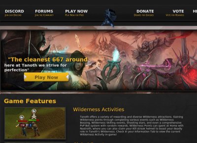 Tanoth 667 - RSPS List - RuneScape Private Servers