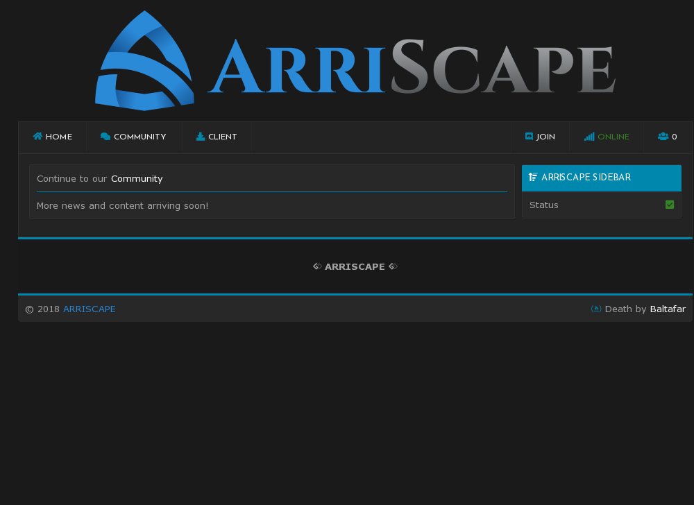 317 - ArriScape - The New RSPS Revolution - RSPS List - RuneScape...