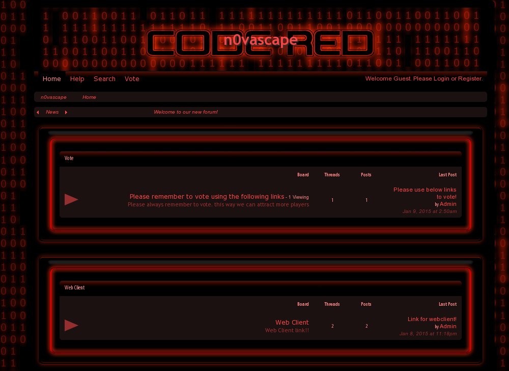 N0vascape 718 - RSPS List - RuneScape Private Servers