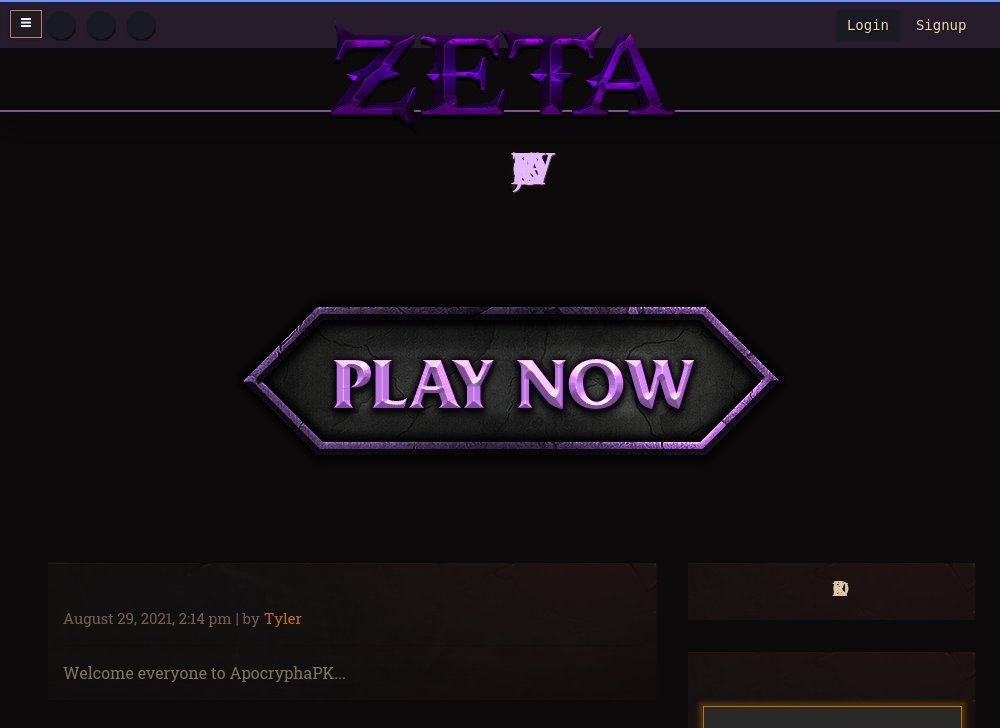 Zeta - RSPS List - RuneScape Private Servers